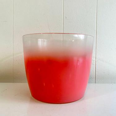 Vintage Hazel Atlas Pink Blendo Glass Ice Bucket | Check Engine Vintage ...
