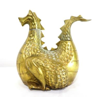 Vtg 1982 GATES GENERAL BRASS DRAGON STOVETOP HUMIDIFIER STEAMER | Urban ...