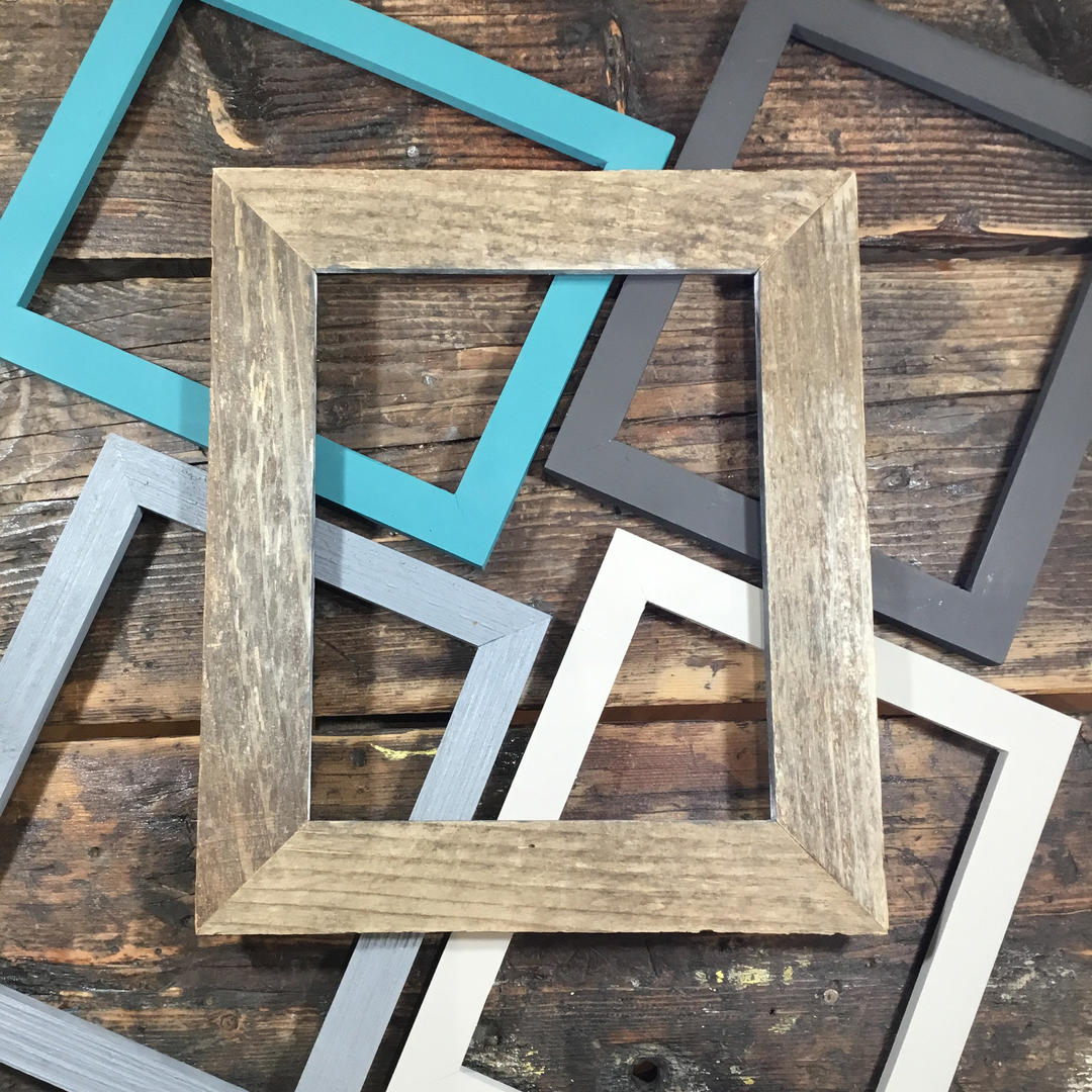 Rustic Wood Frame | Farmhouse Style Frame | Painted Picture Frame ...