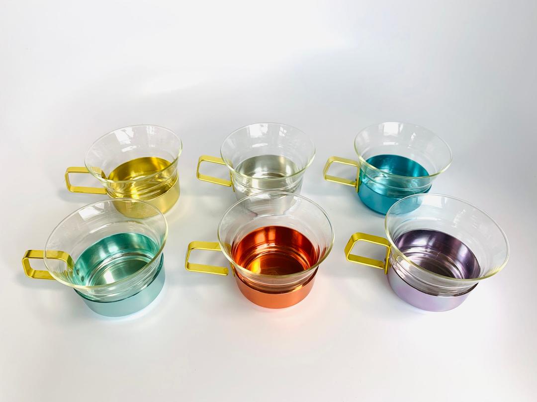 Vintage Tea Glass Set Schott Mainz Jena Glas | Dadacat | San Diego, CA