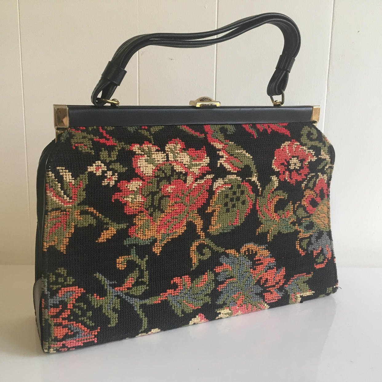 Vintage Verdi Tapestry Bag 1950s 1960s Handbag Purse | Check Engine ...