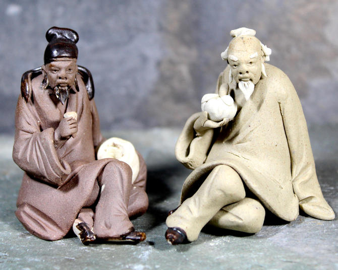 Vintage Chinese Mud Men - Your Choice of Figure - | Bixley | Brookline, MA
