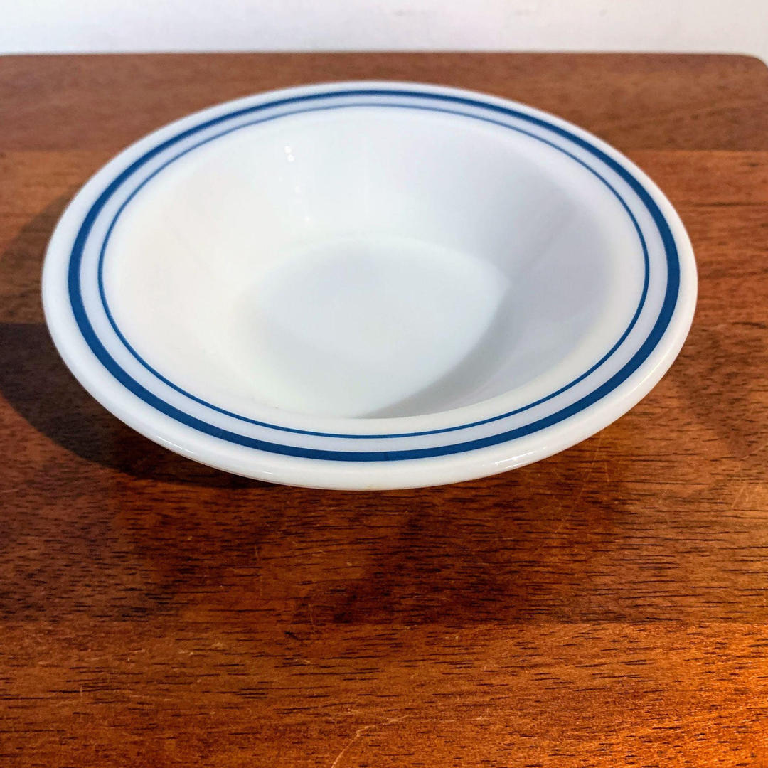 Vintage Pyrex Blue Band Cereal Bowl | Over the Years | Silver Spring, MD