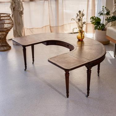 Vintage Half Moon Coffee Table | Sunbeam Vintage - Highland Park - Los ...