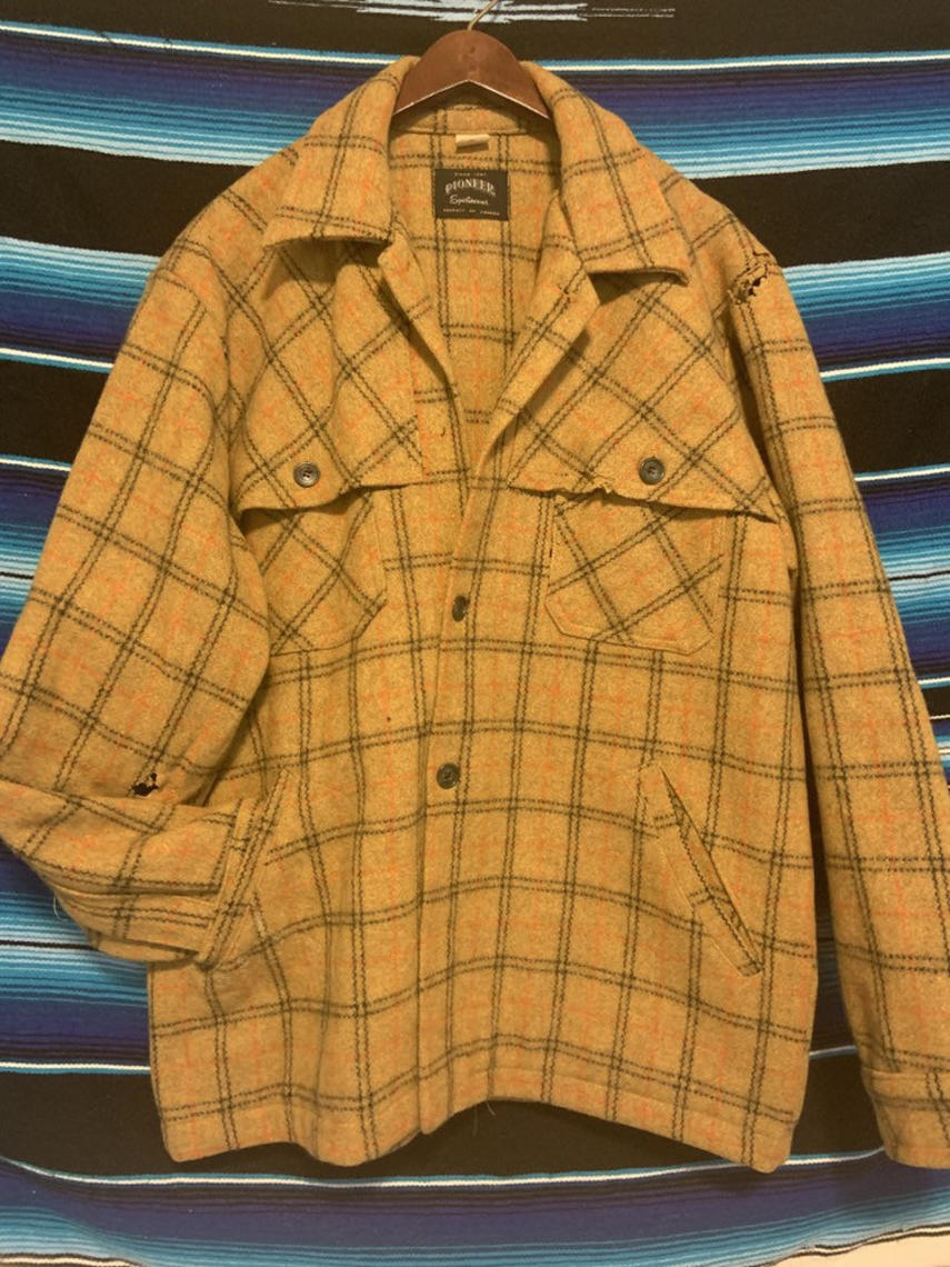 Vintage Pioneer Sportswear Length Plaid Wool Hunting Jacket Men's 44 or ...