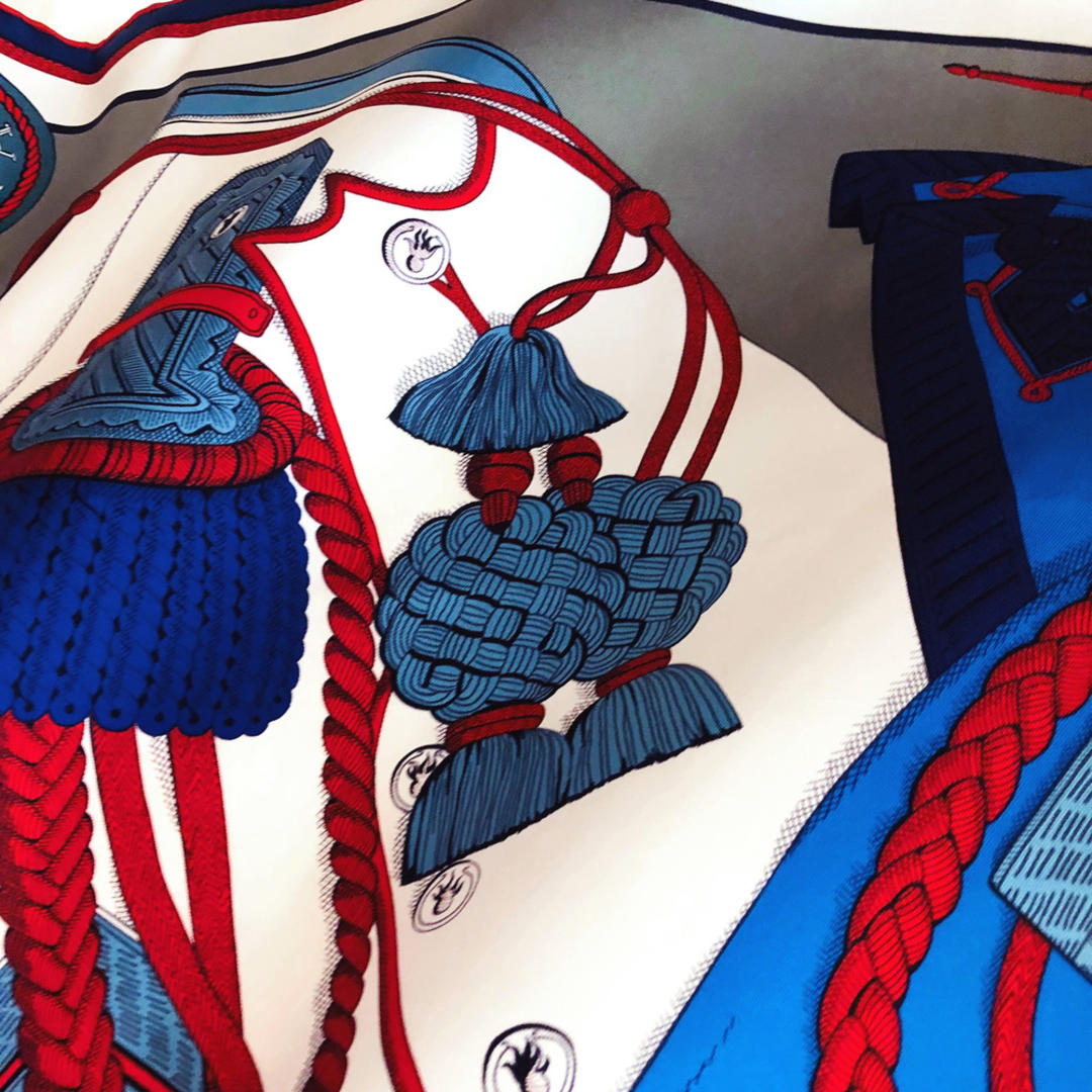 Herms Zouaves et Dragons Scarf | Secondi | Dupont Circle - Washington, DC