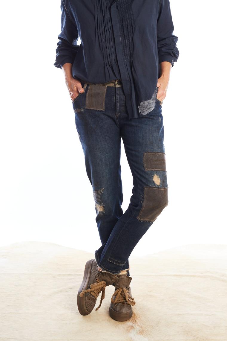 UMIT UNAL Patchwork Denim | Robin Richman | Bucktown - Chicago, IL