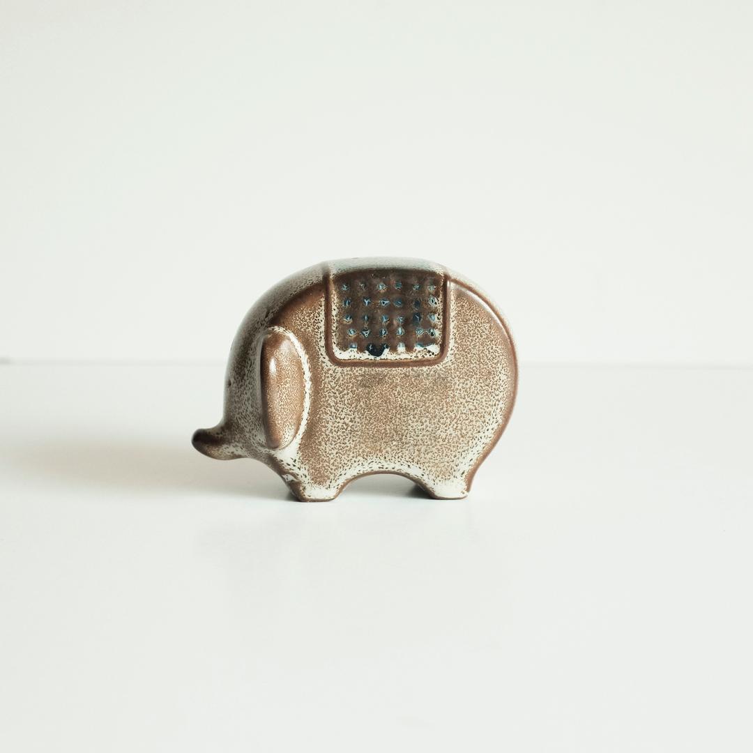 Ceramic Elephant made in Japan | Microscope Telescope | Seattle, WA