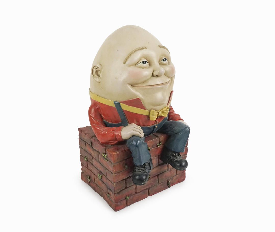 Humpty Dumpty Resin Sculpture Large Size | Vintage Inquisitor | Chicago, IL