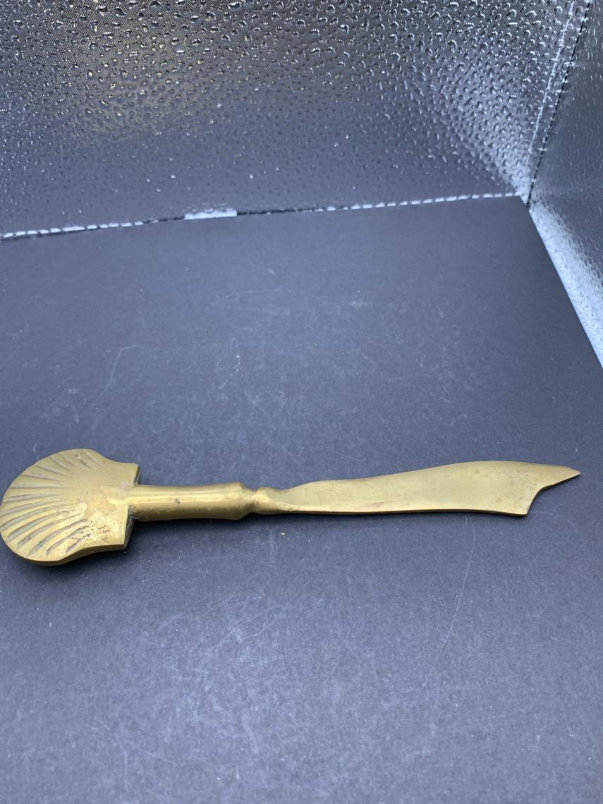 1970s Brass Seashell Letter Opener | MOB Vintage | Kensington ...