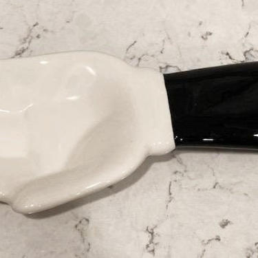 Vintage Disney Mickey Mouse Hand Ceramic Spoon Rest, | Le Chalet by May ...