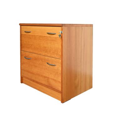 Cherry Lateral File Cabinet File Danish Modern | Hearthside Home ...