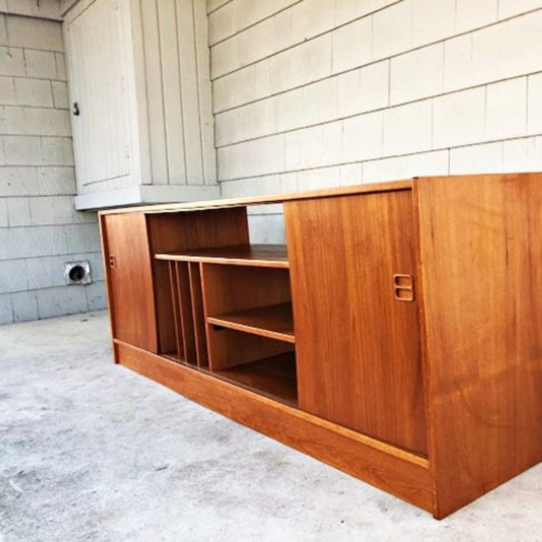 Midcentury Danish Teak Buffet Sideboard Cabinet | Off Main | Baltimore, MD
