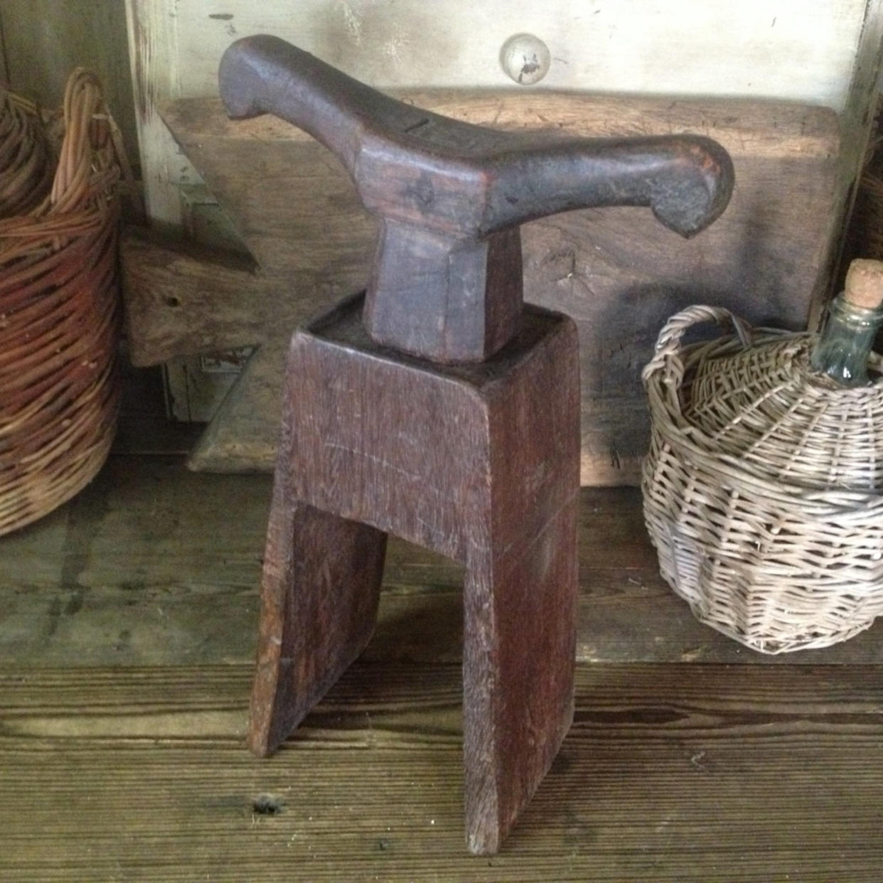 1800s French Fruit Press Handcrafted Artisan Folk Art | Jan's Vintage ...