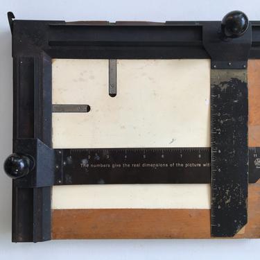 Vintage Eleitz Wetzler Photographic Enlarger Masking Frame Germany ...