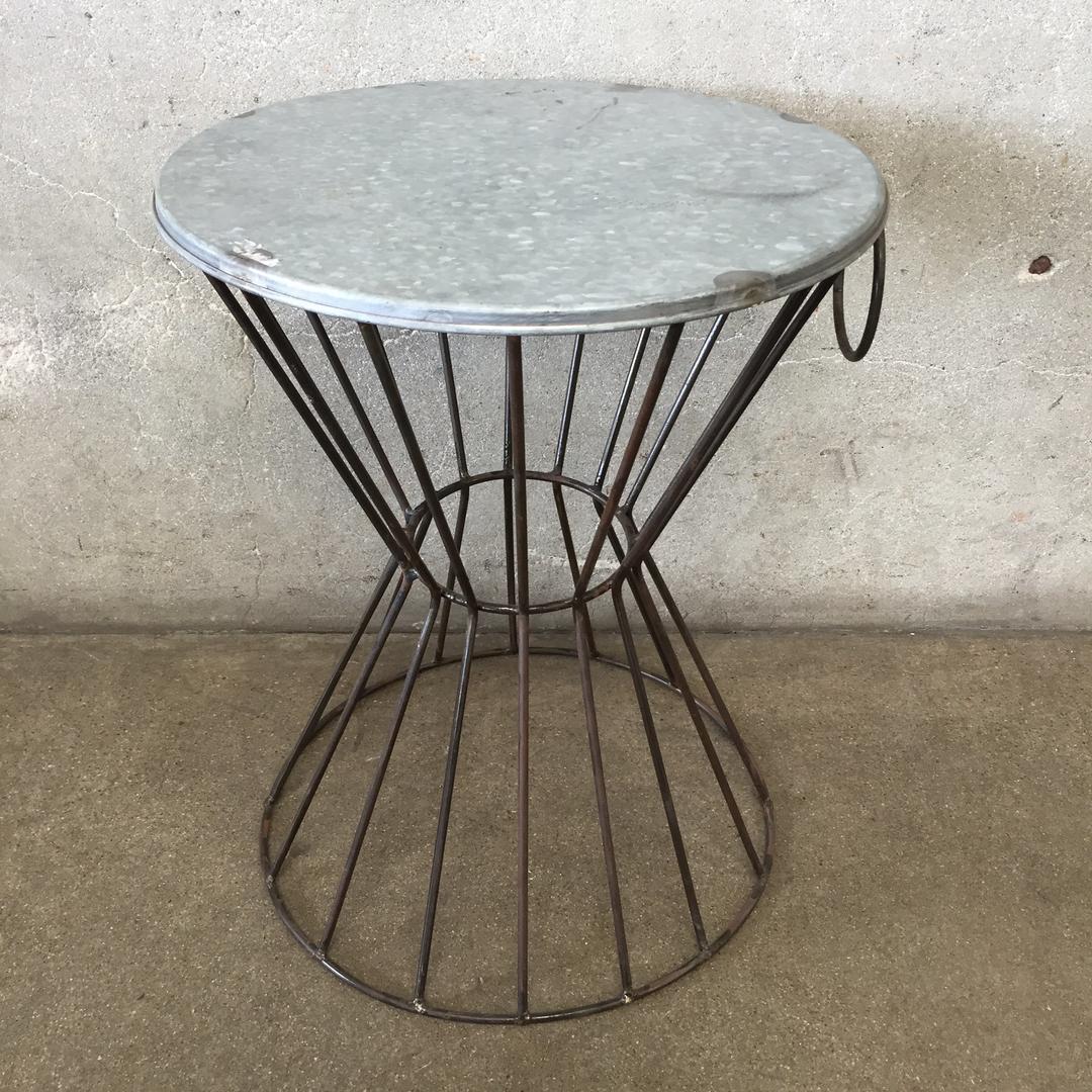 Vintage Wire Table | Urban Americana | Long Beach, CA