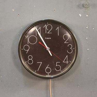 Retro Timex Wall Clock | Furnish Green - Midtown Manhattan - New York ...
