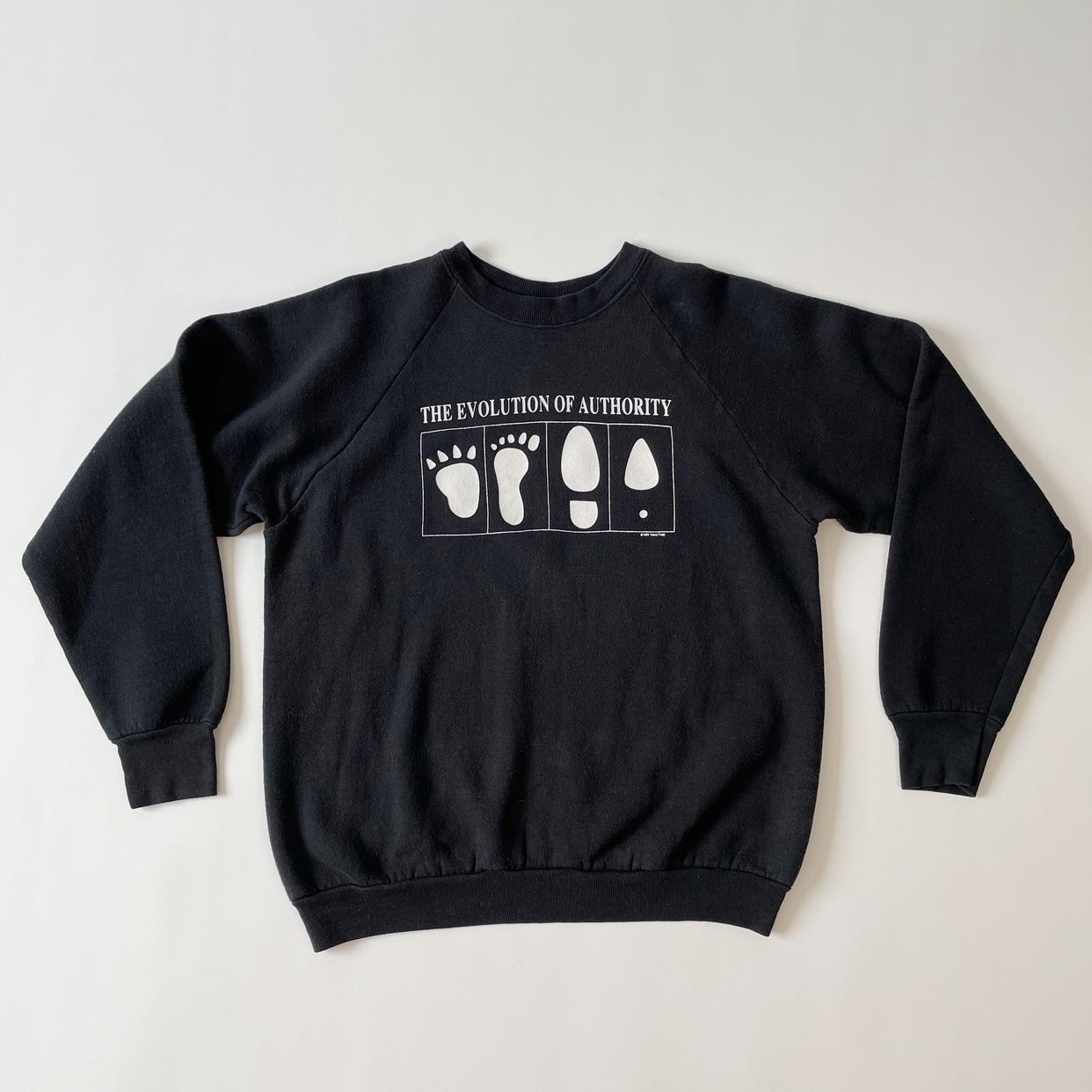 1991 The Evolution Of Authority Feminist Sweatshirt | Prototype Vintage ...