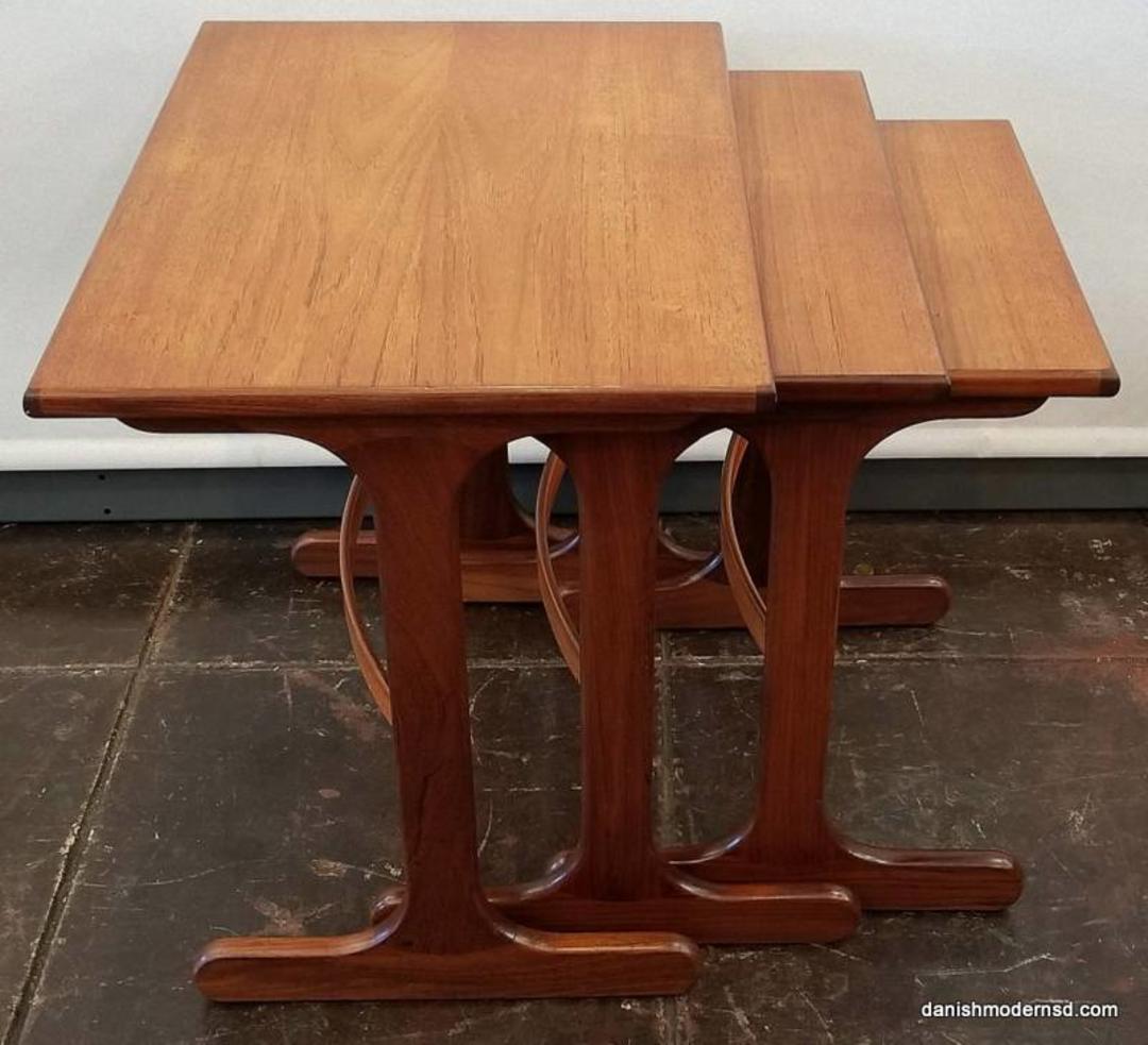 Trio of Nesting Tables | MCM | Danish Modern San Diego | San Diego, CA