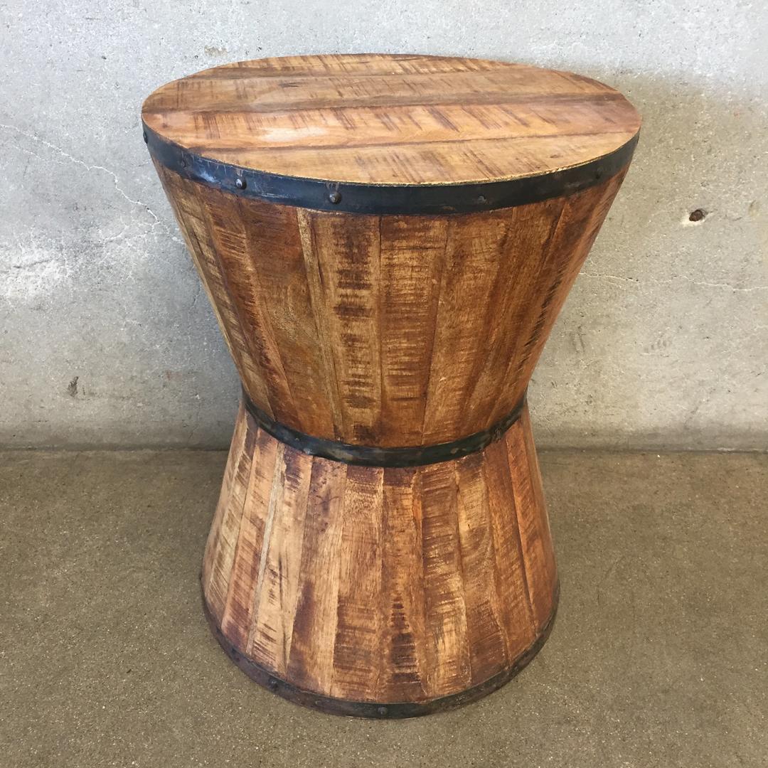 Wood Indian Stool | Urban Americana | Long Beach, CA