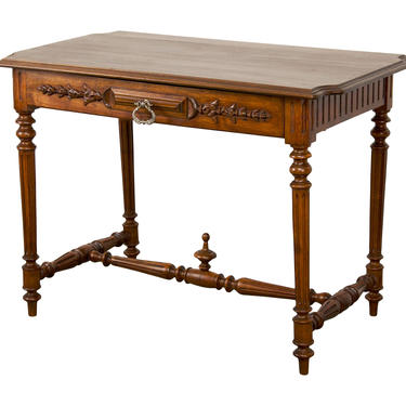 Antique Country French Provincial Walnut Writing Desk | StandOut Spaces ...