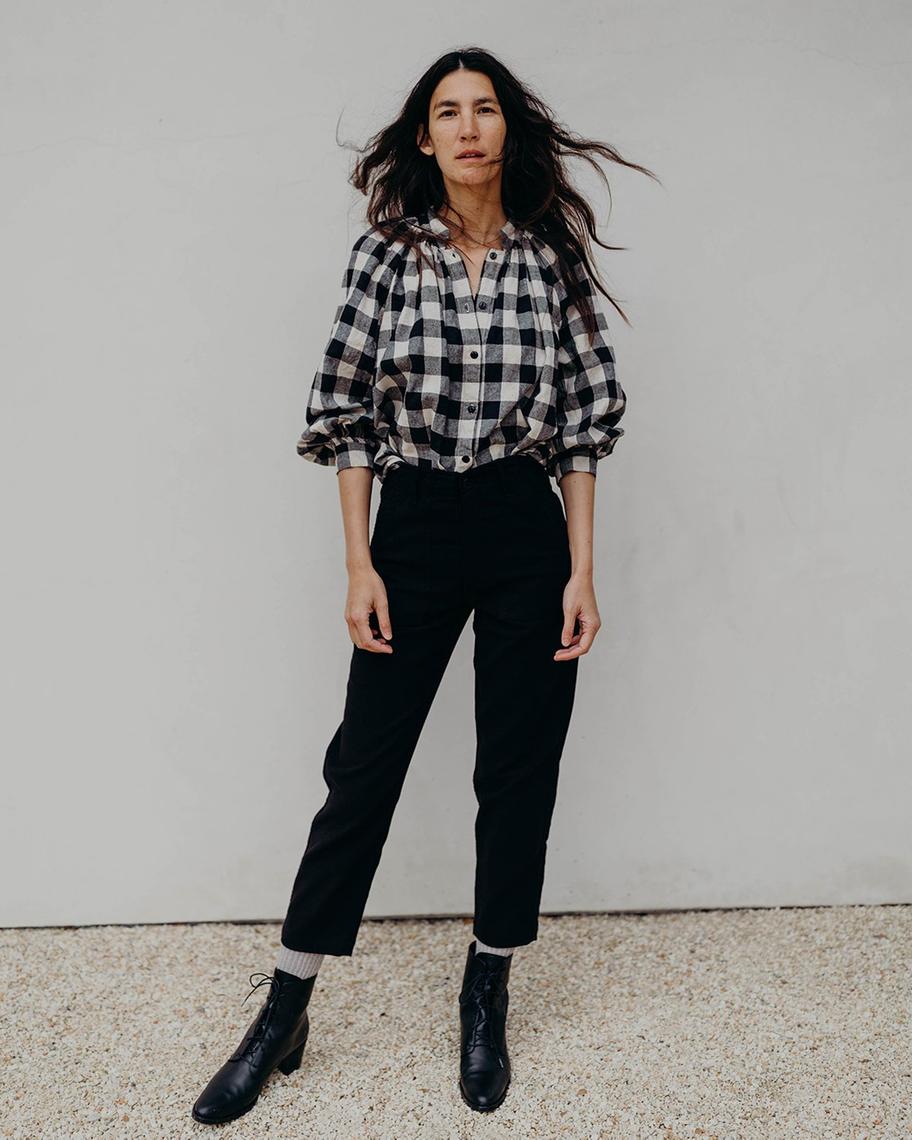 LIZA TOP - BOLD GINGHAM | esby | Austin, TX