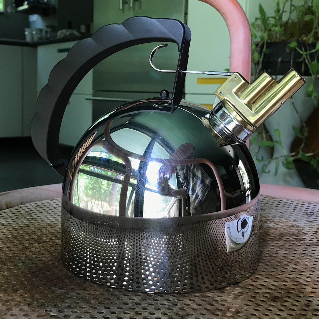 Alessi Bollitore Teapot Kettle Post-Modern Whistle Vintage Mid-Century ...