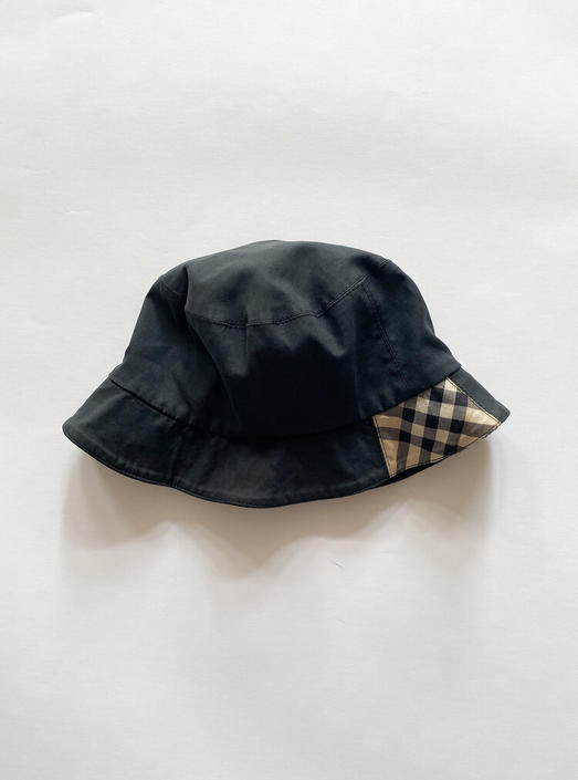 Y2K Burberry Cotton Bucket Hat | Wayward Collection | Philadelphia, PA