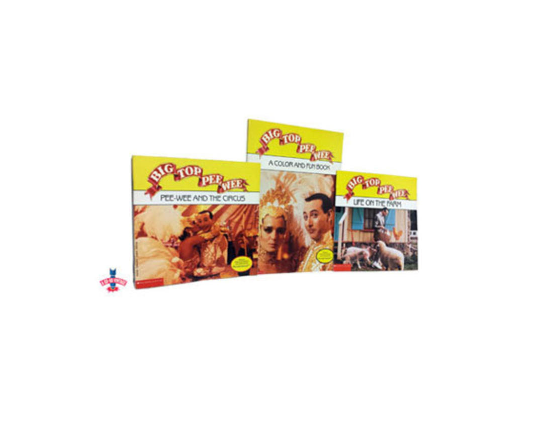 Big Top Pee Wee Books, Vintage Pee Wee Herman Books, | A GoGo Vintage ...