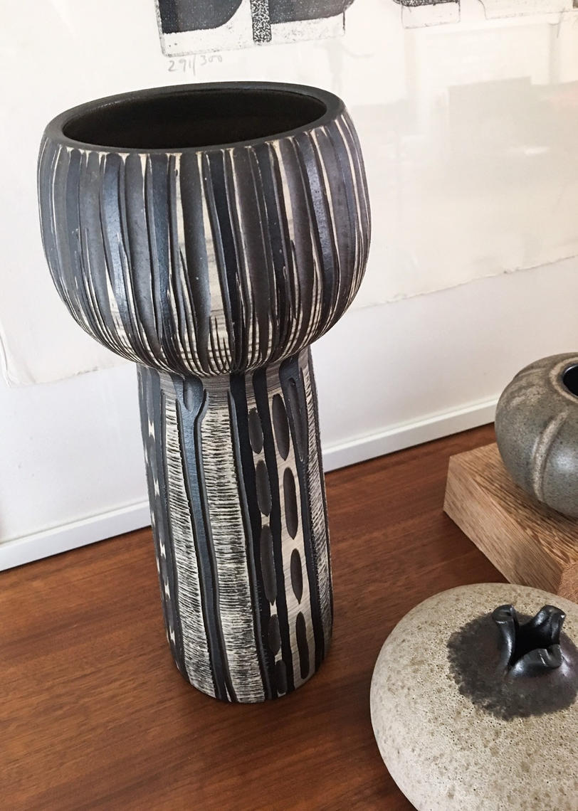 Monumental Bauhaus Pottery Chalice by Heiner Hans Krting Keramik ...