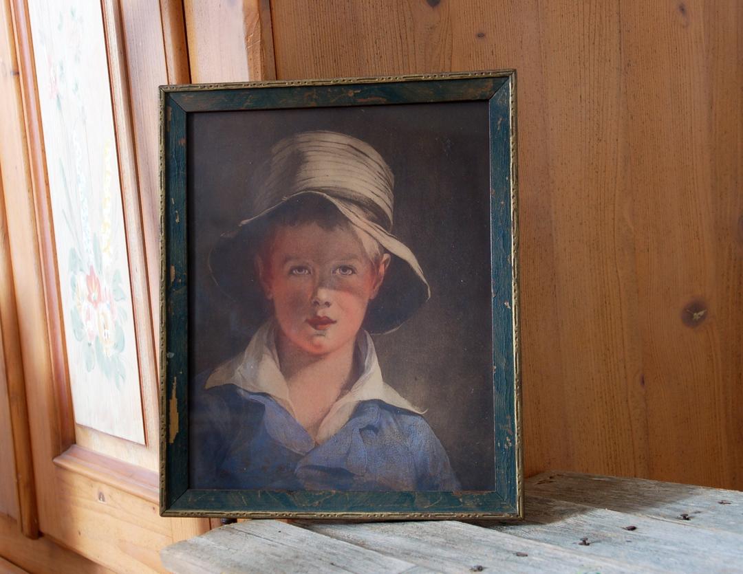 Boy with the Torn Hat print by Thomas Sully / 1920s | Sunflower Hill ...