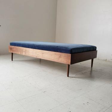 6ft Hand Crafted Walnut Daybed | West Coast Modern LA | Los Angeles, CA