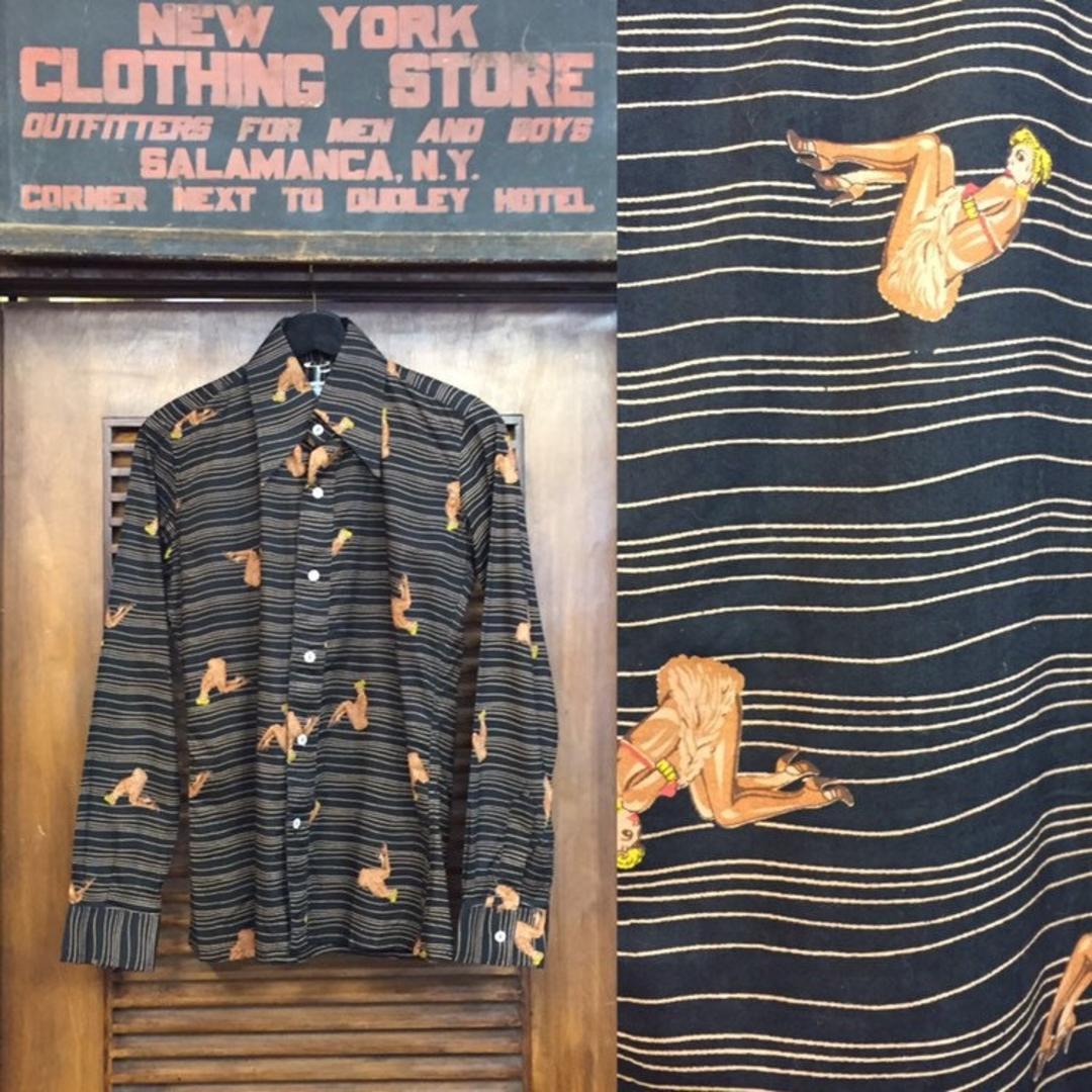 Vintage 1970’s Pin Up Girl Pattern Top, Pin Up, 1970’s | Vintage on ...