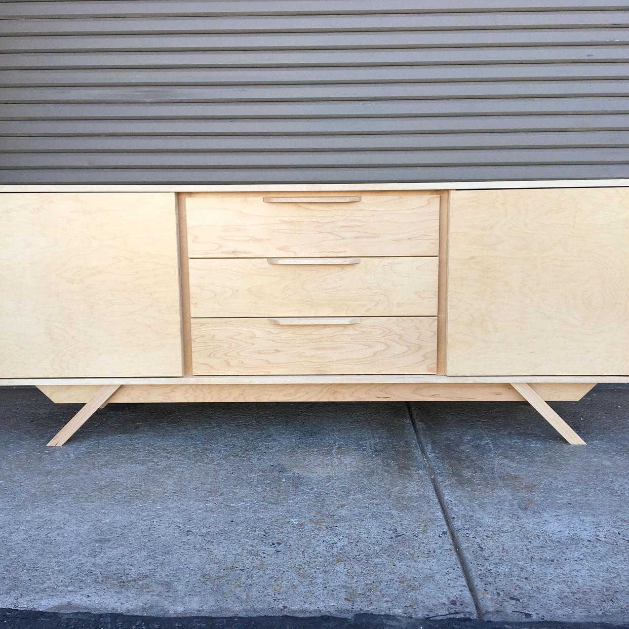 NEW Hand Built Mid Century Inspired Buffet / Credenza. | Draftwood ...