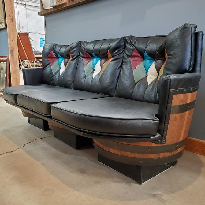 Vintage Barrel Sofa | Cabinets Matttroy