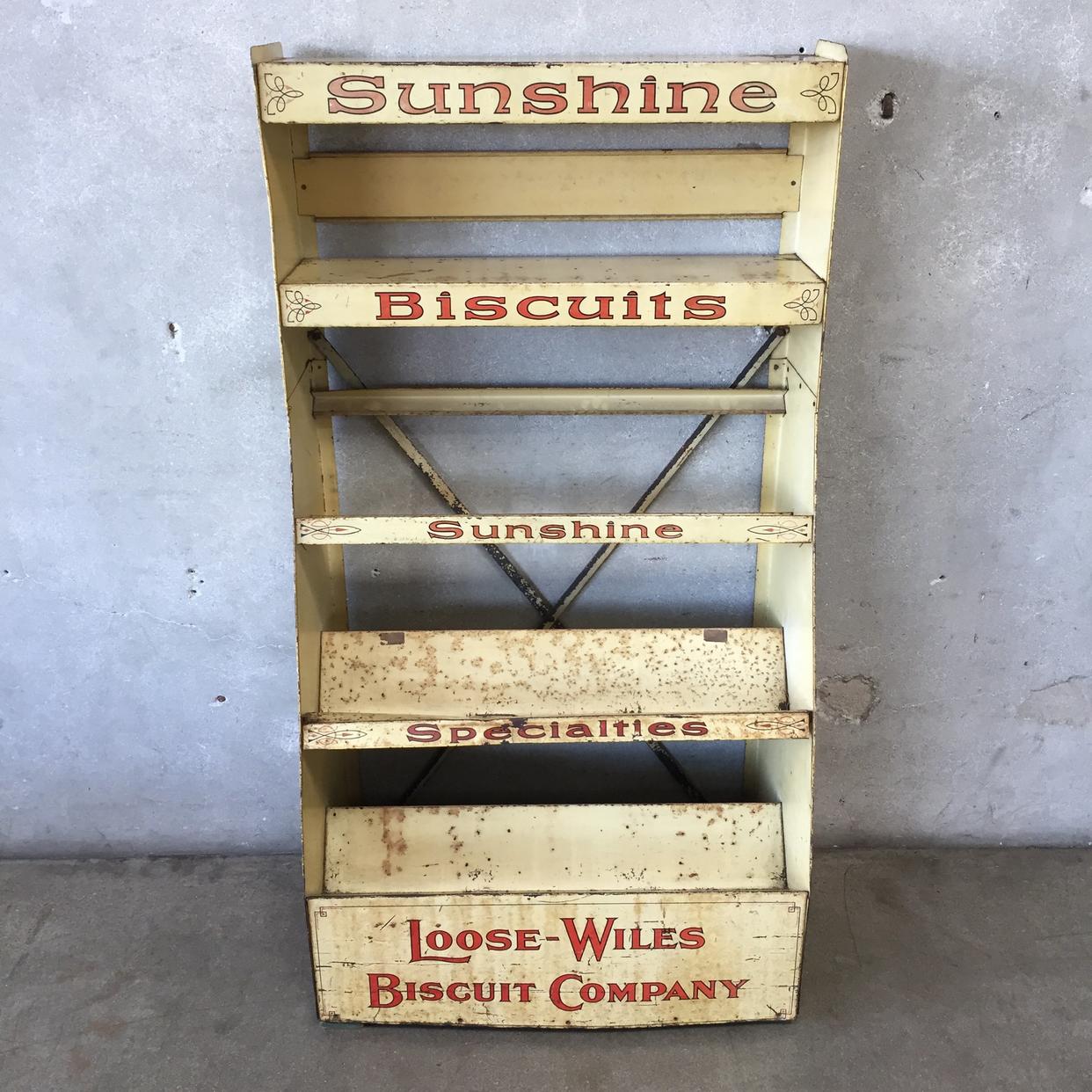 Vintage Sunshine Biscuits Display Rack | Urban Americana - Long Beach ...
