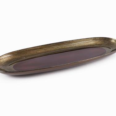 Extra Large Decorative Glass Tray | Vintage Inquisitor - Chicago, IL ...