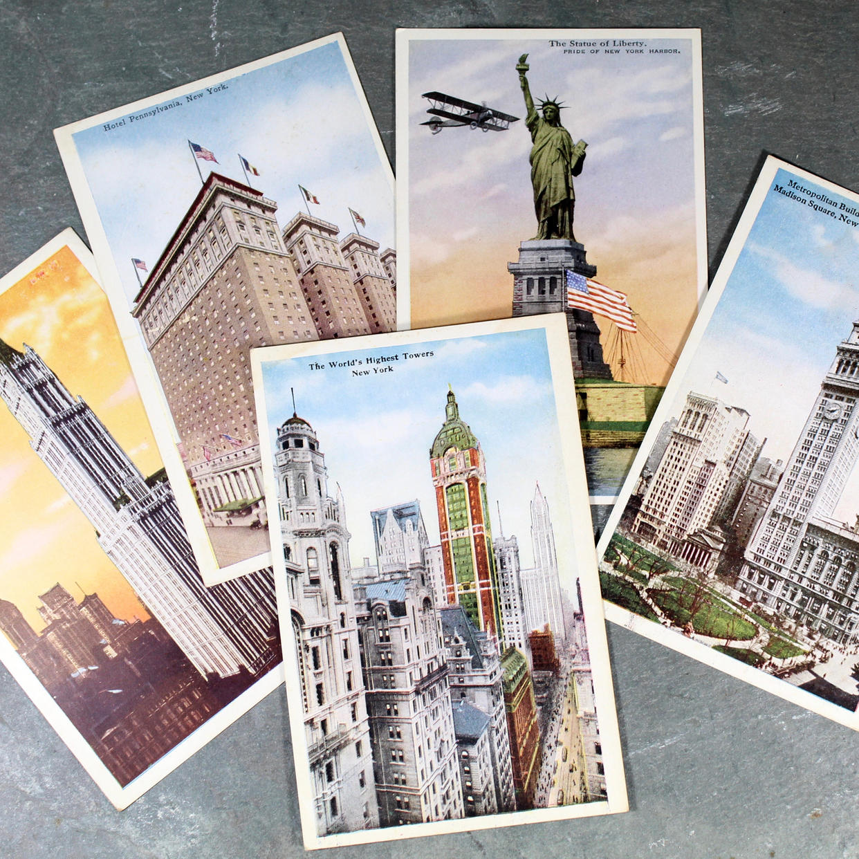 RARE 1920s Postcards of New York City - | Bixley - Brookline, MA | ATTIC