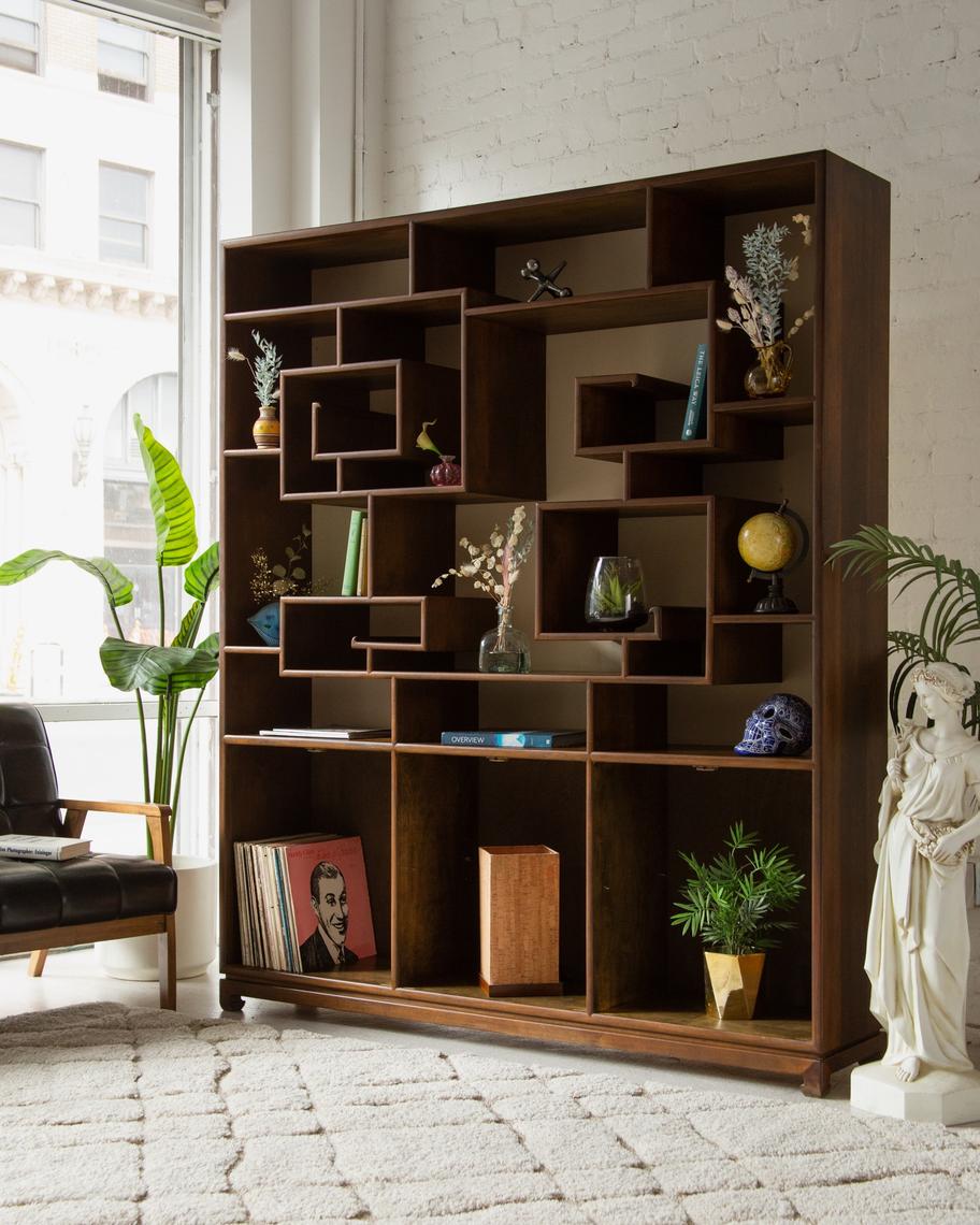 Hollywood Regency Bookcase Curio | Sunbeam Vintage | Highland Park ...