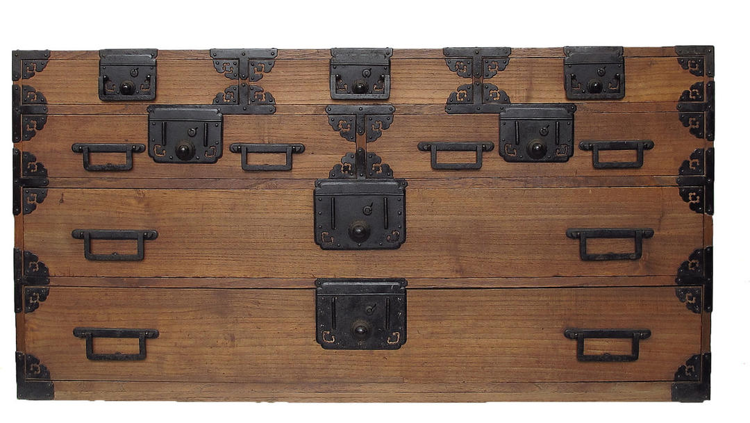 13J1 Rare Katana Tansu / Sword Chest for Samurai | Kiku Imports | San ...