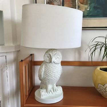 MID CENTURY MODERN Style White Owl Lamp #LosAngeles | House Candy LA ...