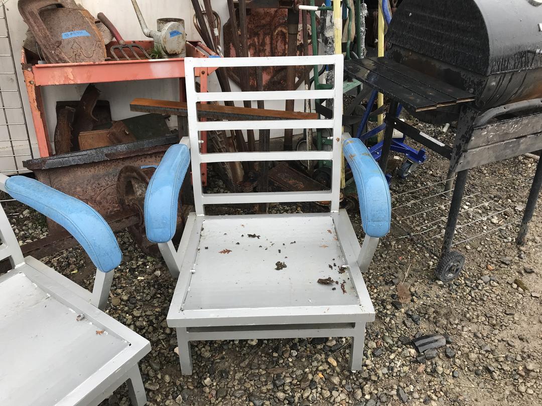 Metal outdoor Chair | Earthwise Architectual Salvage (Tacoma) | Tacoma, WA