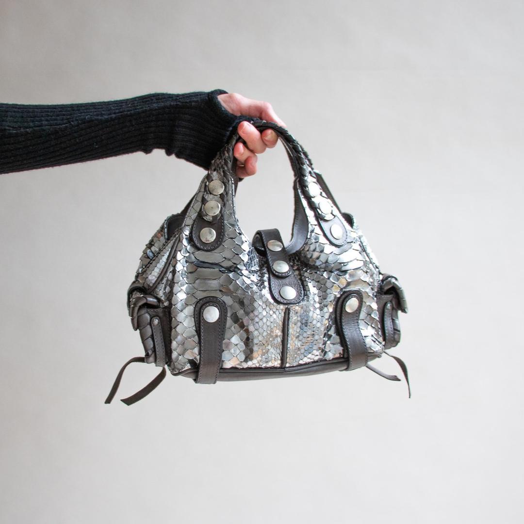 Chloe Python Silverado Bag | Consignment Brooklyn | Brooklyn, NY