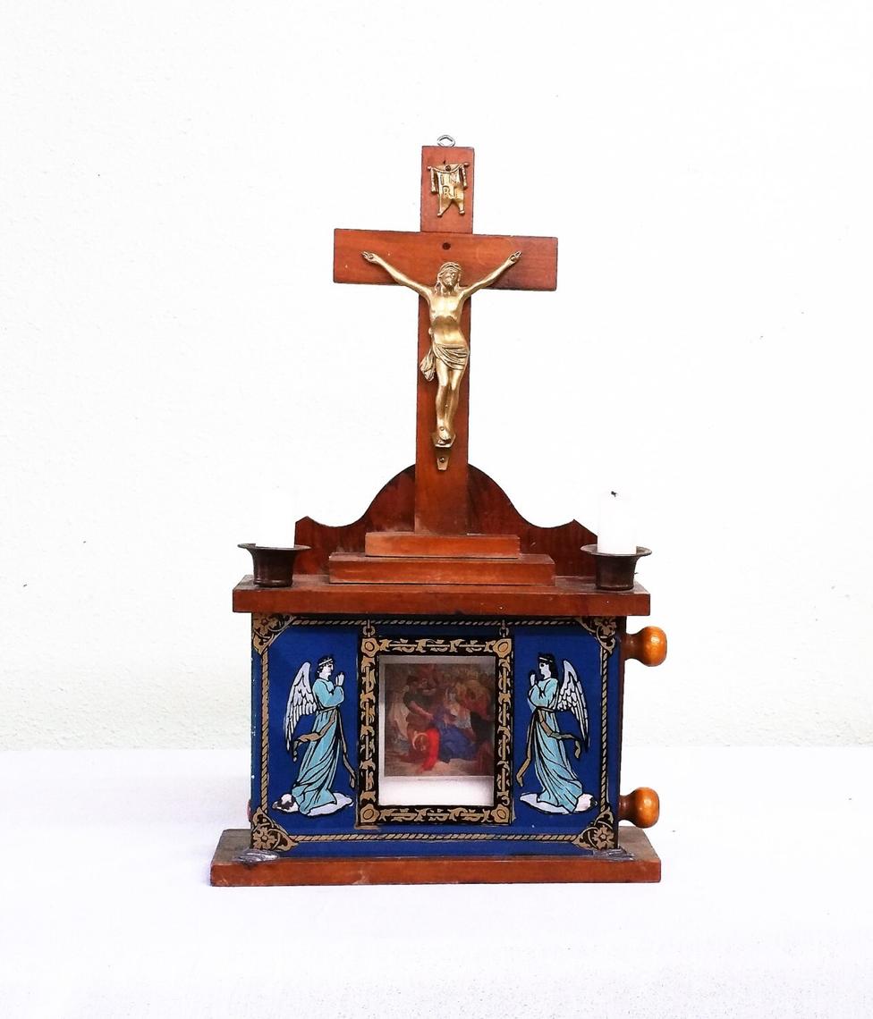 Vintage Last Rites Box Stations Of The Cross | Modern Picks | Pompano ...