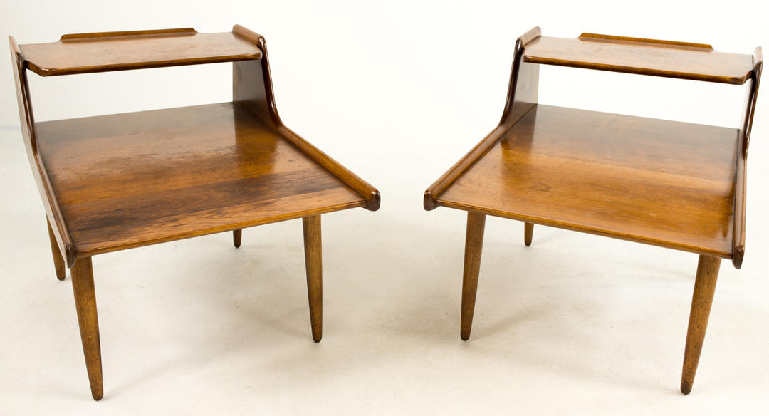 Russel Wright Conant Ball Side End Tables | Modern Hill | Countryside, IL