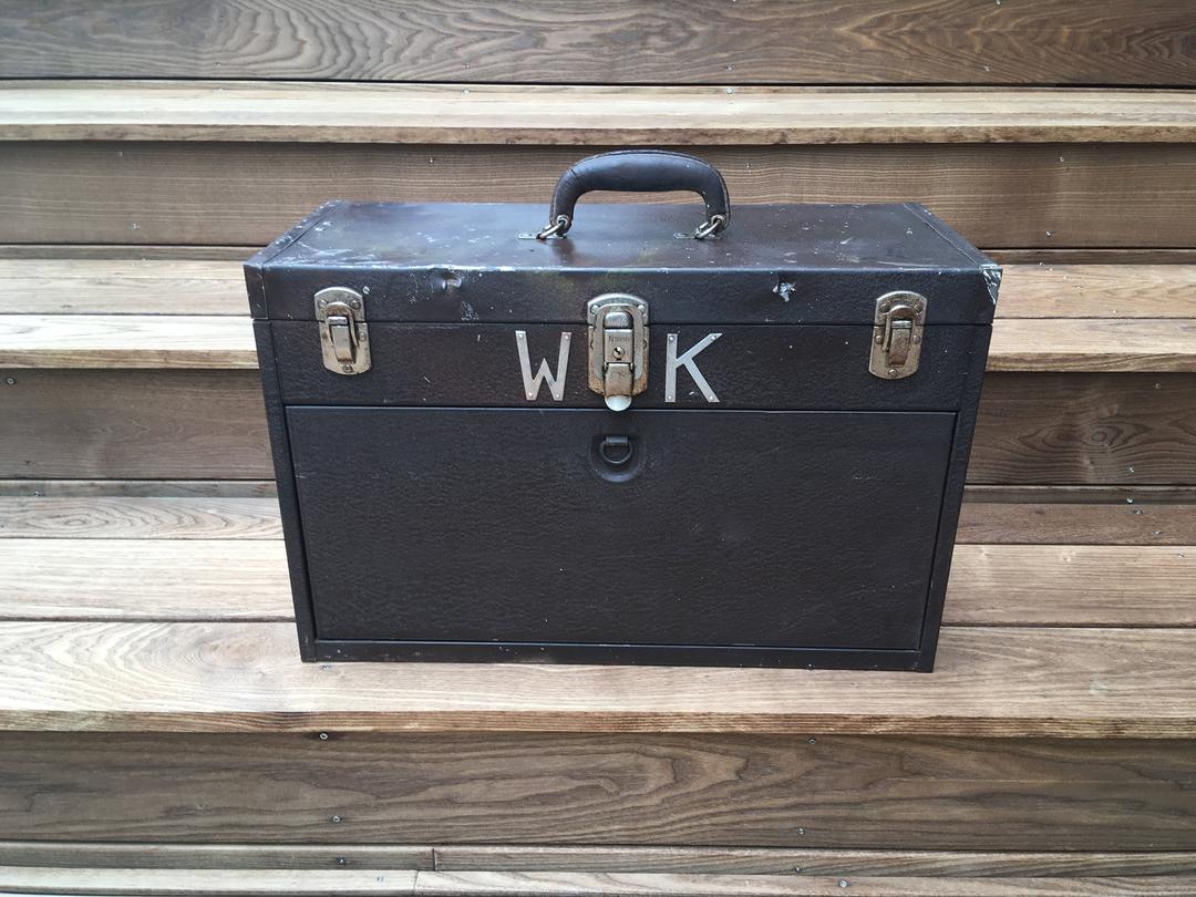 1940s Kennedy Boeing Machinist 7 Drawer Chest, Metal Toolbox ...