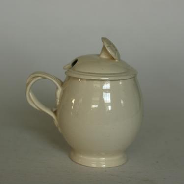 vintage leedsware condiment dish/classical creamware/made in | Susan ...