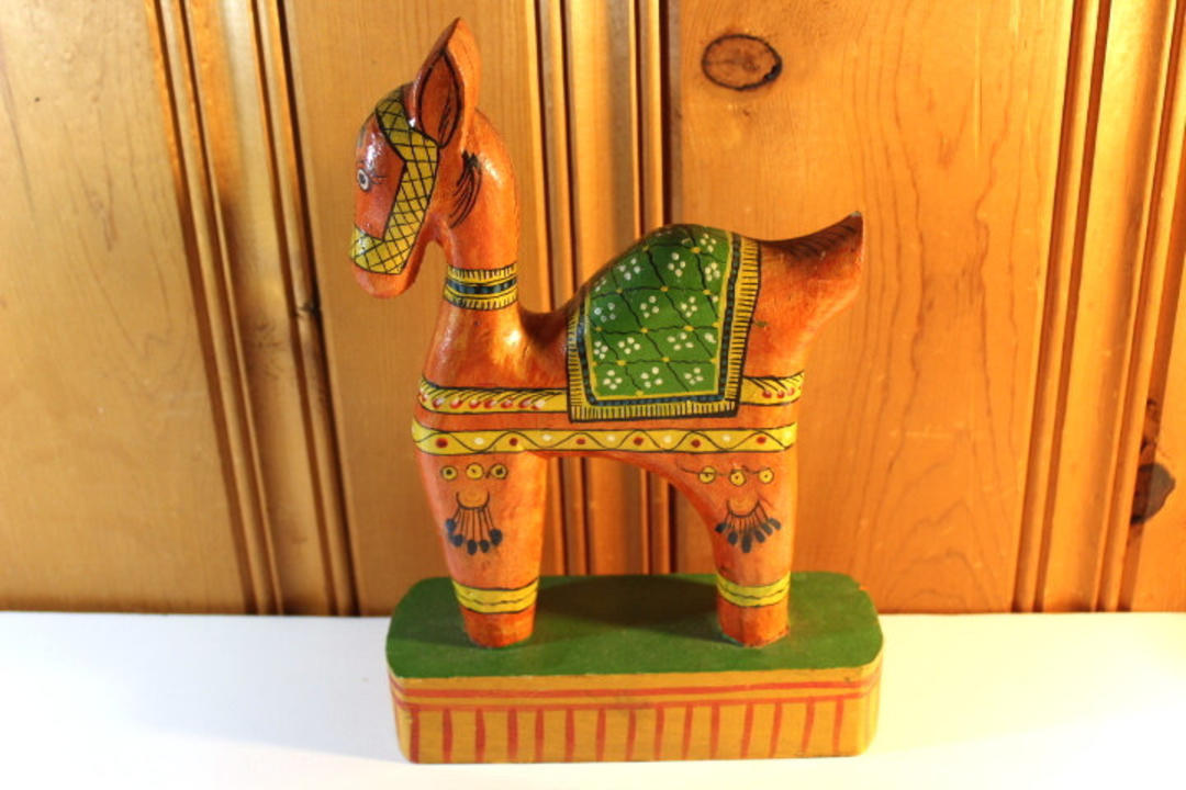 SALE! Decorative Vintage Indian Papier Mache Camel Figure Primitive ...