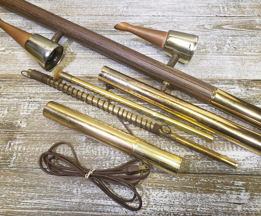 1960s Vintage Tension Lamp, Mid Century Modern Pole Lamp, Danish | A ...