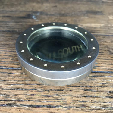 Vintage Bell SOUTH Souvenir Reading Glass Paperweight Phone Company ...